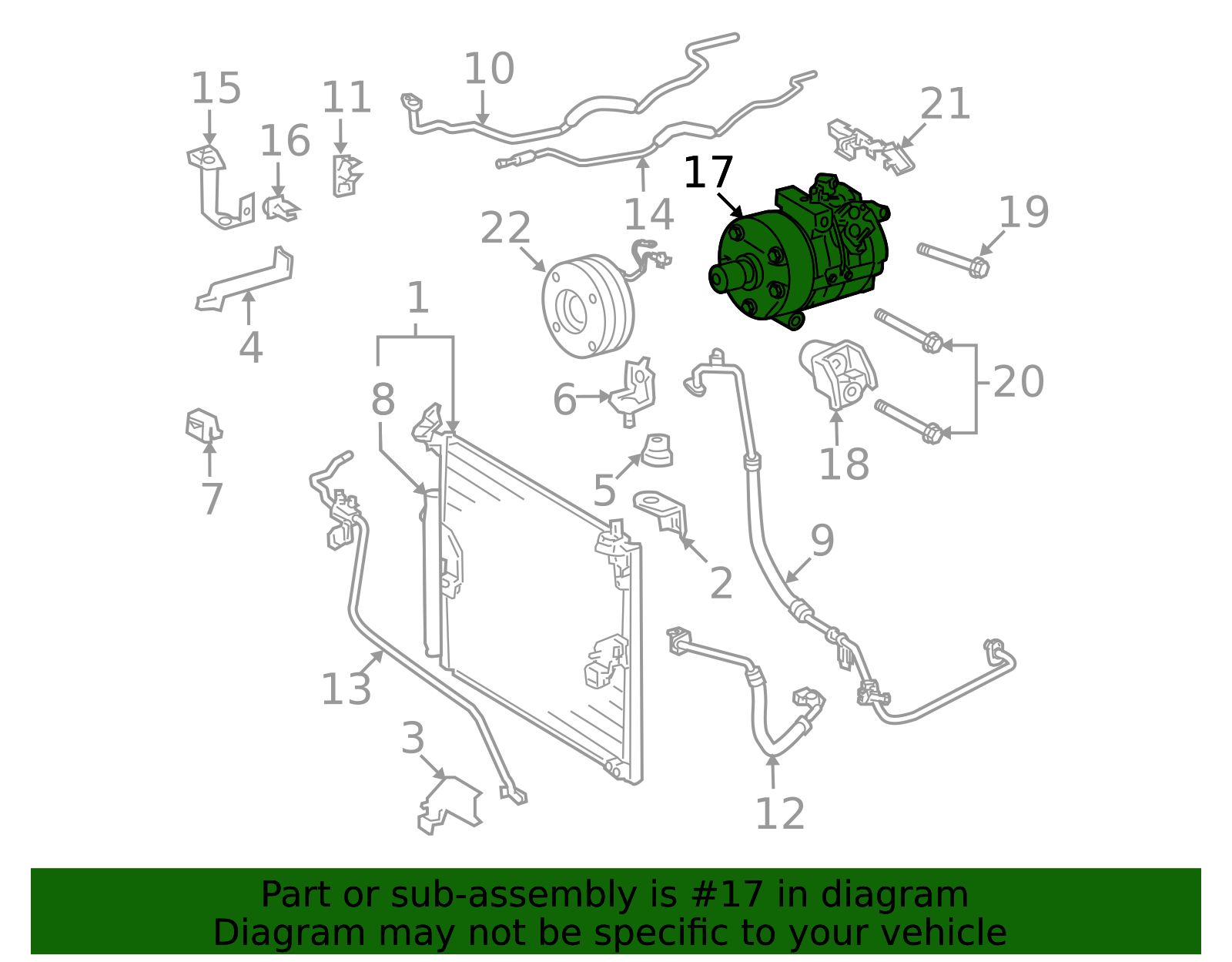 Genuine Official Toyota Compressor Assembly part# 88320-6A111-84 for ...