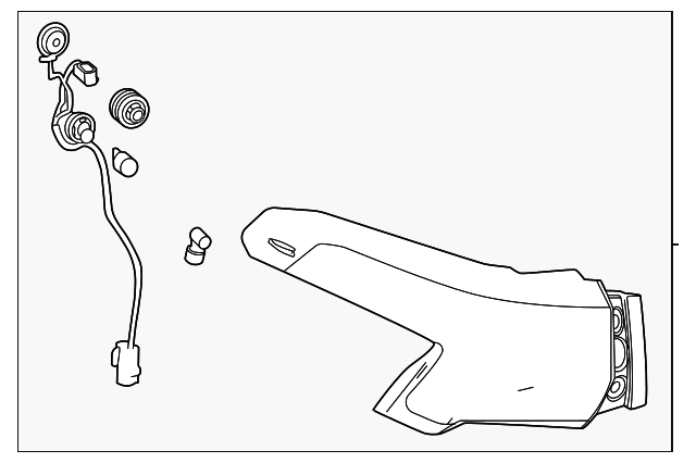 2023-2025 Toyota Sienna 2023-2024 Toyota Sienna - Tail Lamp Assembly ...