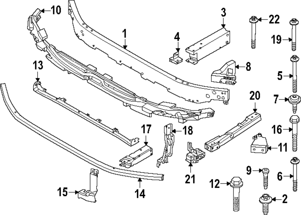 51-11-8-737-260 - 2023-2024 BMW X1 - Side Brace | BMWPartsHub