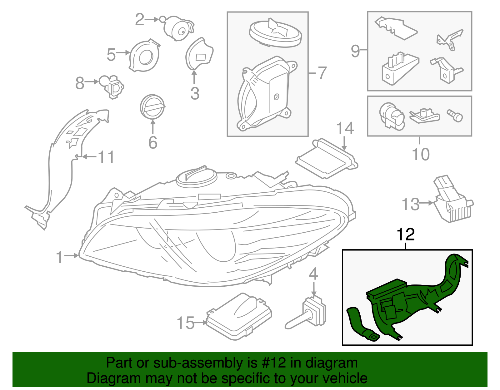 63-11-7-349-296 - Guide Rail - 2014-2016 BMW | Buy BMW Parts Now