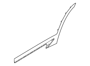 87733-Q5010 - Upper Molding 2021-2025 Kia Seltos | Kia.Parts Store