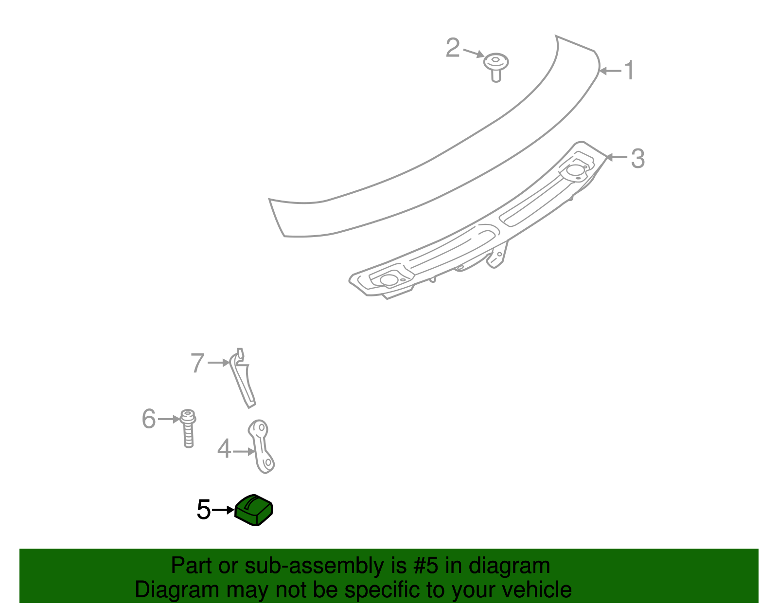 51247352849 - 2014-2020 BMW Actuator Stopper (51-24-7-352-849) | BMW of ...