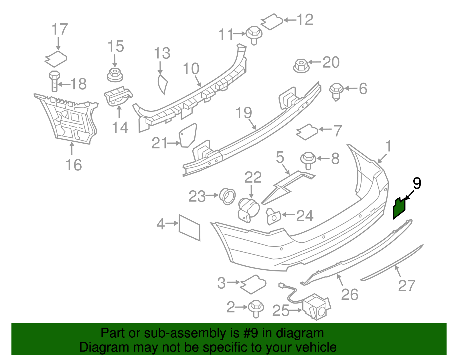 Genuine BMW 51-12-8-041-135 | Tow Eye Cap | FREE Shipping on Most ...