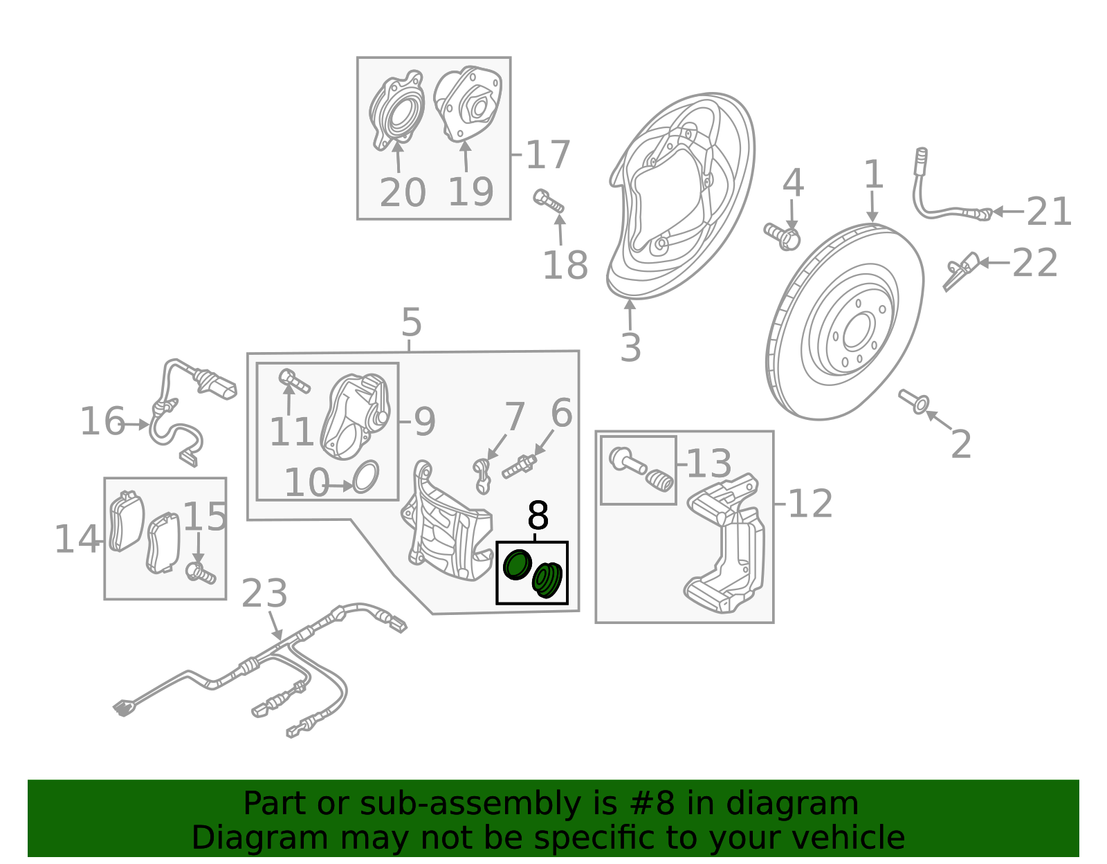 4M0-698-671 - 2017-2025 Audi - Seal Kit | European OEM Parts Direct