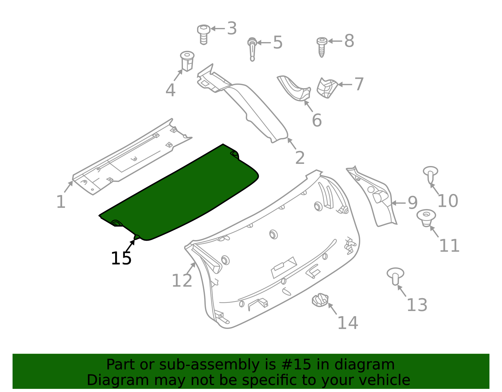 51-49-7-483-726 - Shelf 2019-2024 BMW X4 | BMWPartsDirect.com