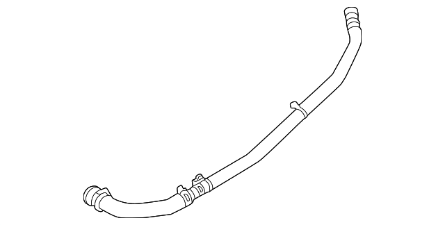 Genuine OEM Ford Part - Radiator Coolant Hose KR3Z-8A519-B | Genuine ...