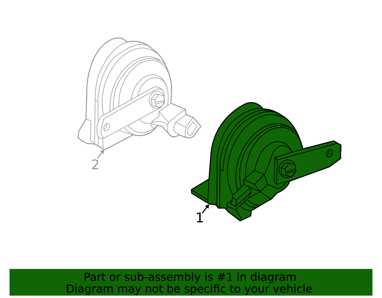 38100-STX-A02 - 2009-2015 Honda Pilot - Horn Assembly (Low) | All ...