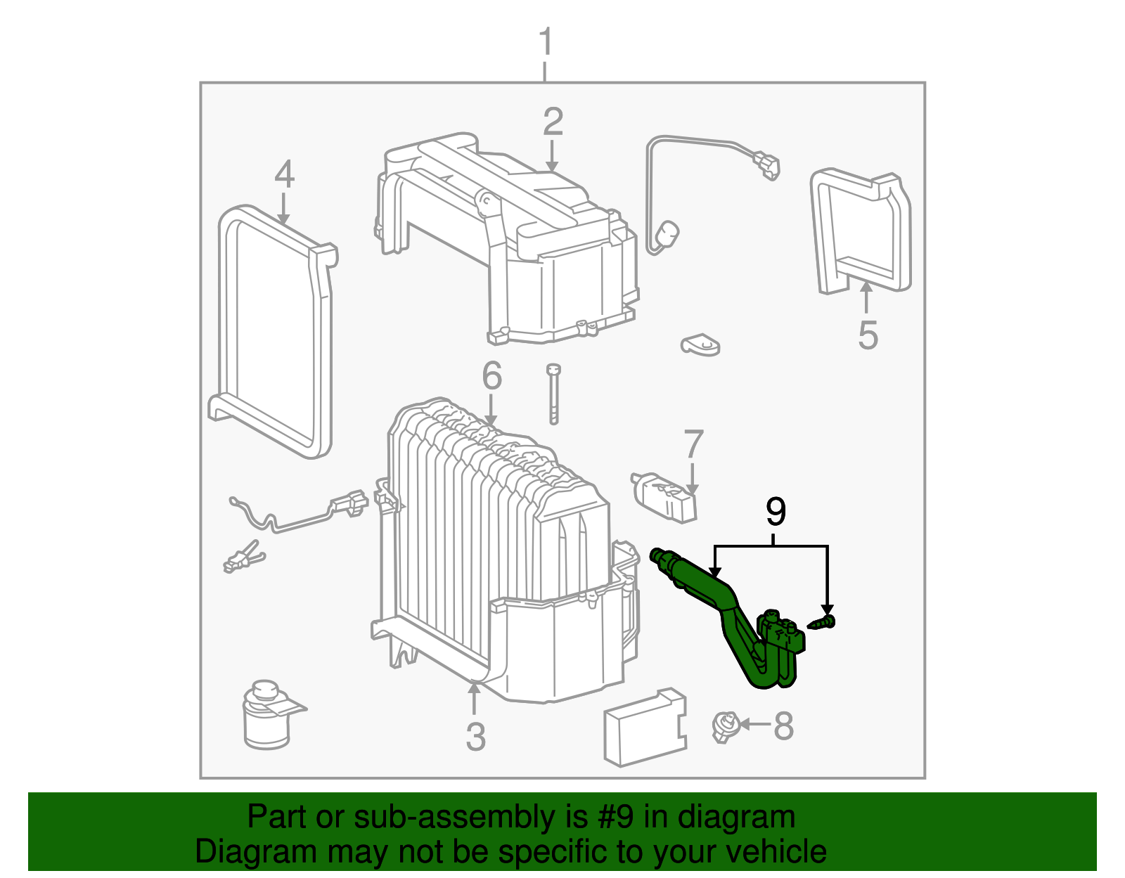 1995-2000 Toyota Tacoma Pipe, Cooler Refrigerant Liquid, F 88710-04060 ...