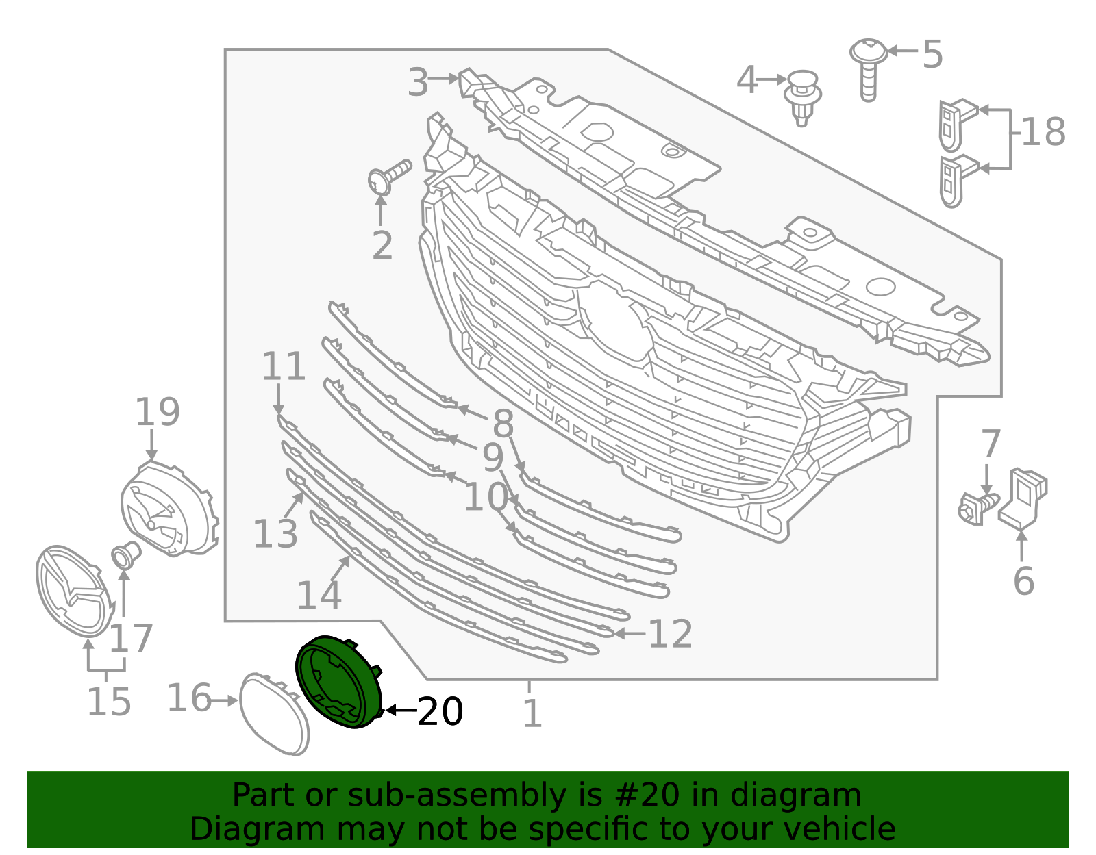 D10L-50-716 - Holder 2016-2018 Mazda CX-3 | Florida Mazda Parts