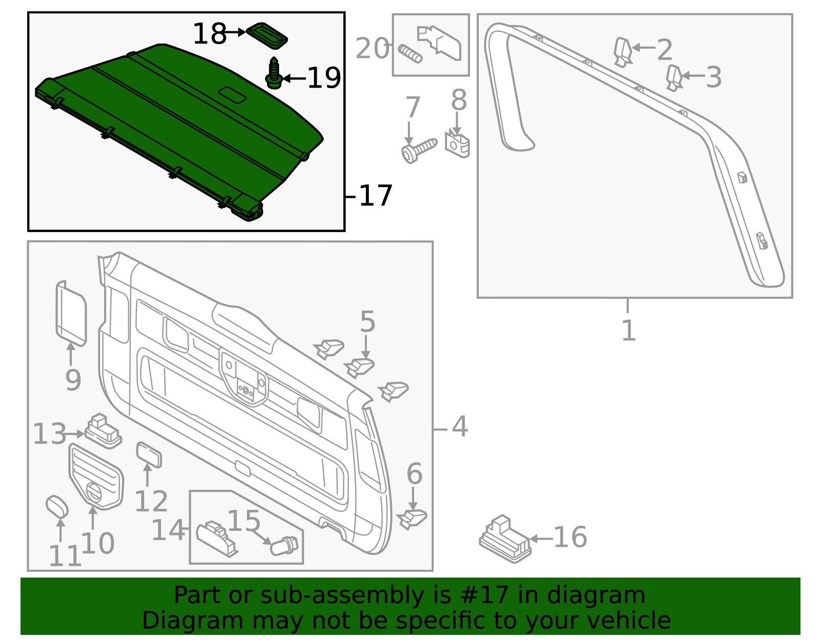 2011-2017 Volkswagen Touareg Tonneau Cover 7P6-867-773-A-JK1 | VW ...