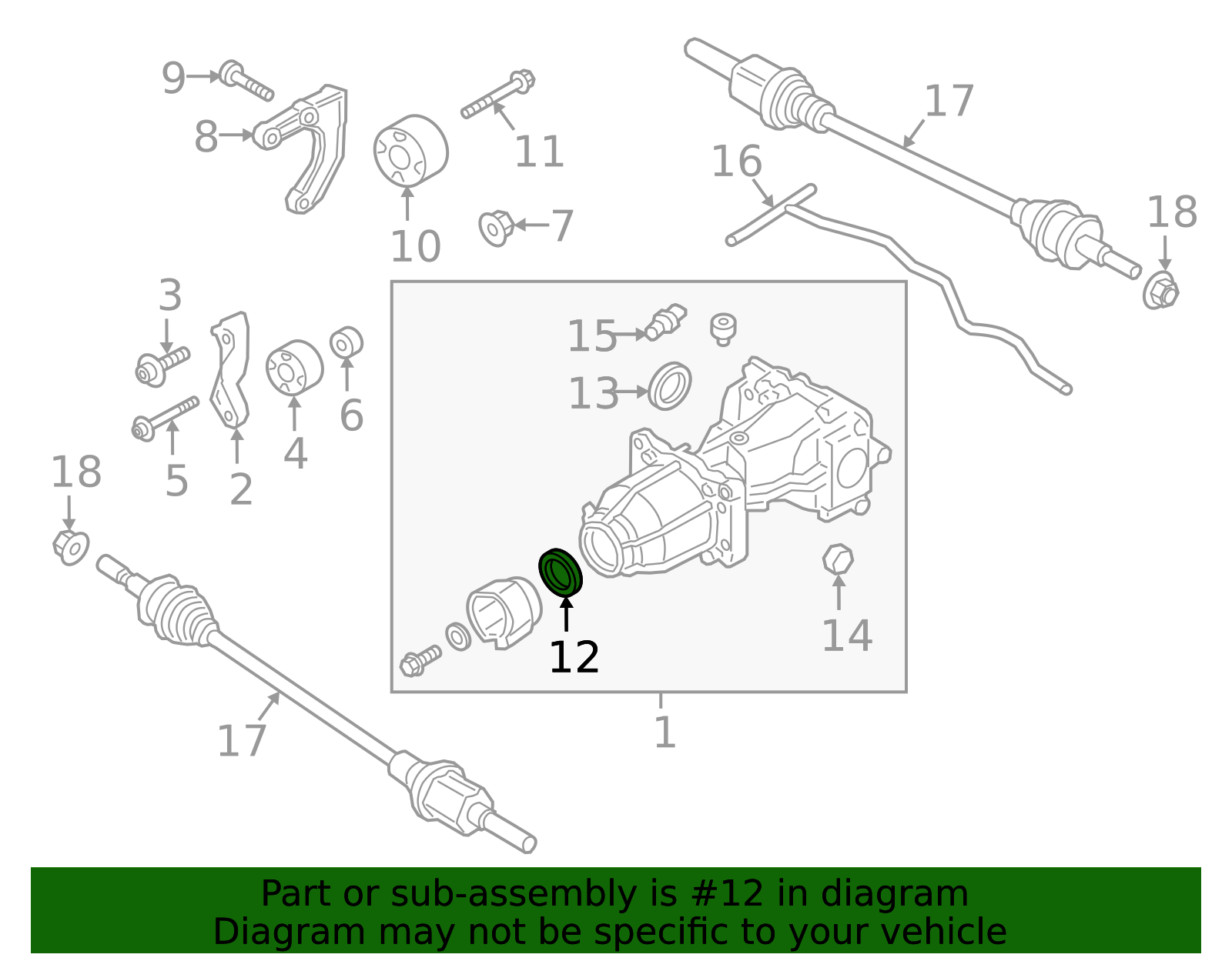 G1FZ-4676-A - High-Quality Pinion Seal for 2016-2020 Ford | AutoNation ...