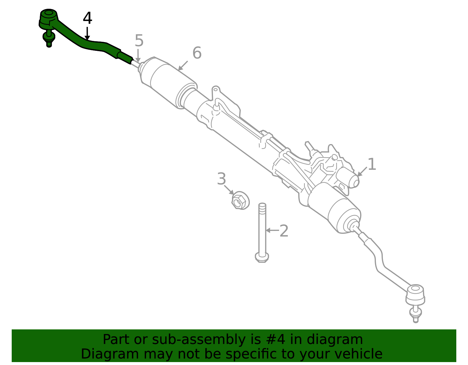 D8520-JA80J - High-Quality Steering Tie Rod End for AutoNation Parts