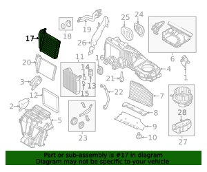Heater Core 561-819-031-C | OEM Parts Online