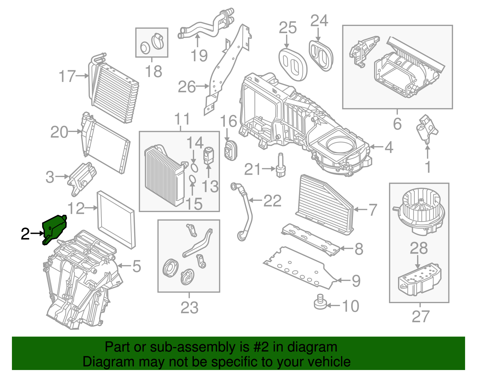 561-907-511-D - Adjust Motor 2012-2022 Volkswagen | Volkswagen Parts ...