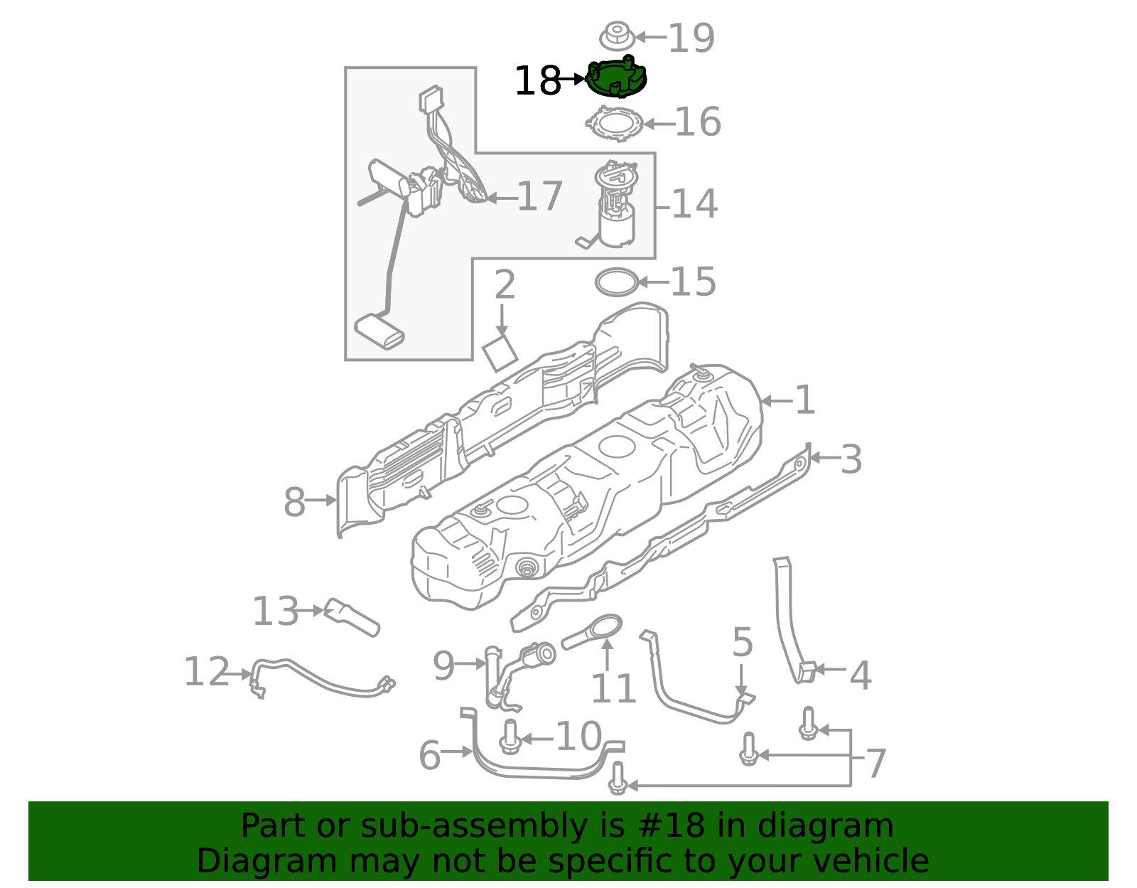2015-2025 Ford Fuel Pump Shield CK4Z-9B007-A | Ford OEM Parts Outlet