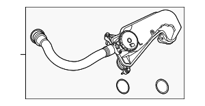 PC3Z-6A785-A - Oil/Air Separator 2023-2026 Ford | Ford Parts Direct