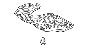 51442-0E050 - Rear Cover - 2016-2021 Lexus | My L Parts