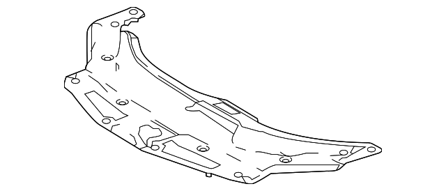 53295-0E130 - Sight Shield For 2020-2022 Lexus | Lexus OE Parts