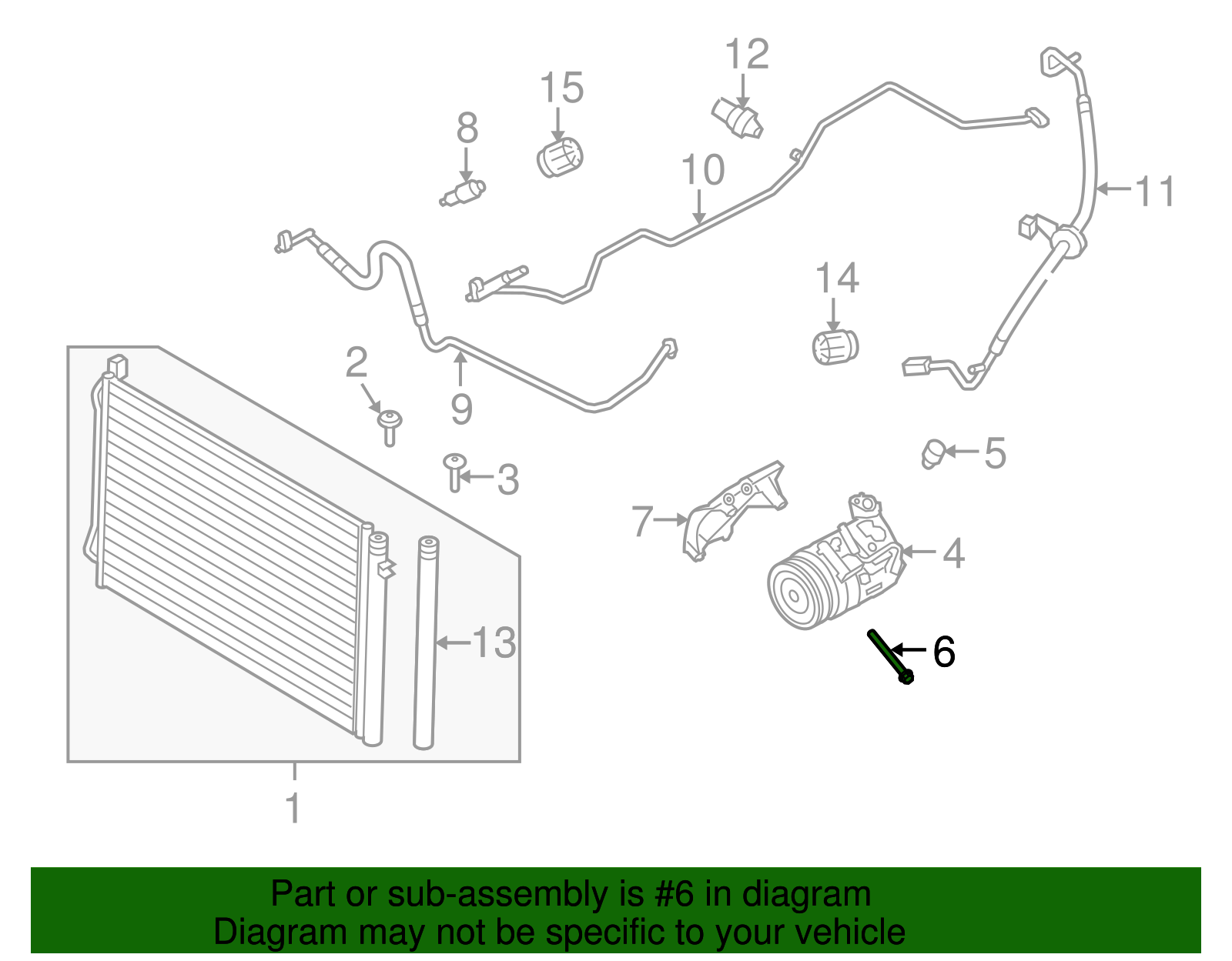 07119905392 - Compressor Mount Bolt 1995-2025 BMW | Genuine BMW Parts