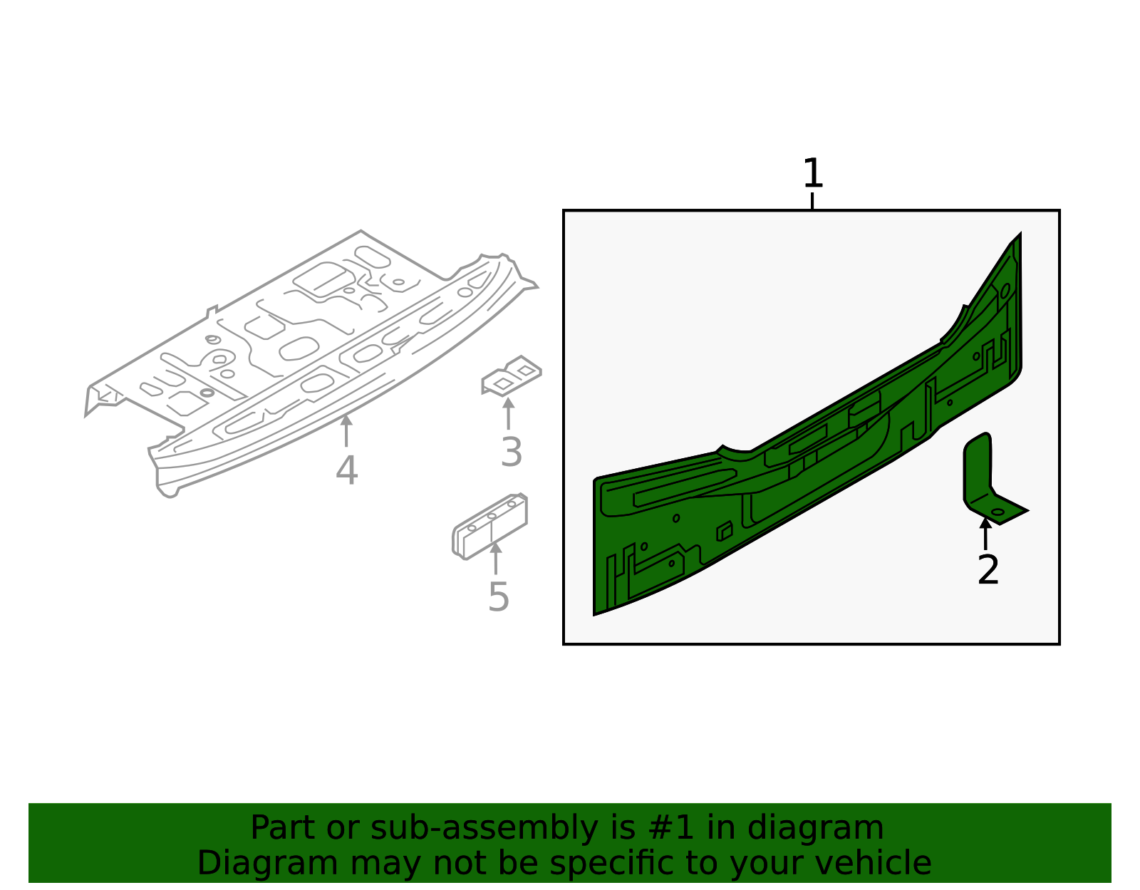 G9110-9KAMA - Rear Body Panel Official Nissan Parts Store