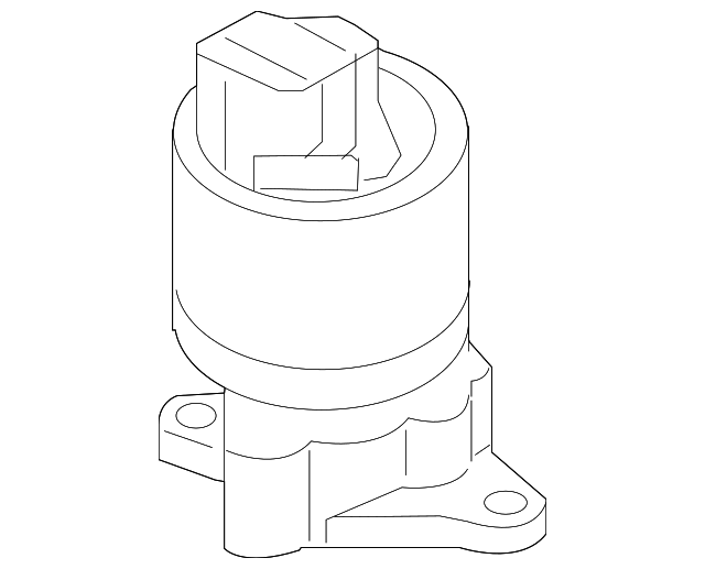 2004-2011 Chevrolet Exhaust Gas Recirculation (EGR) Valve 25183476 ...
