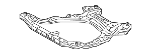 51100-0R012 - Suspension Cross-Member - 2019-2025 Toyota | OEM Genuine ...