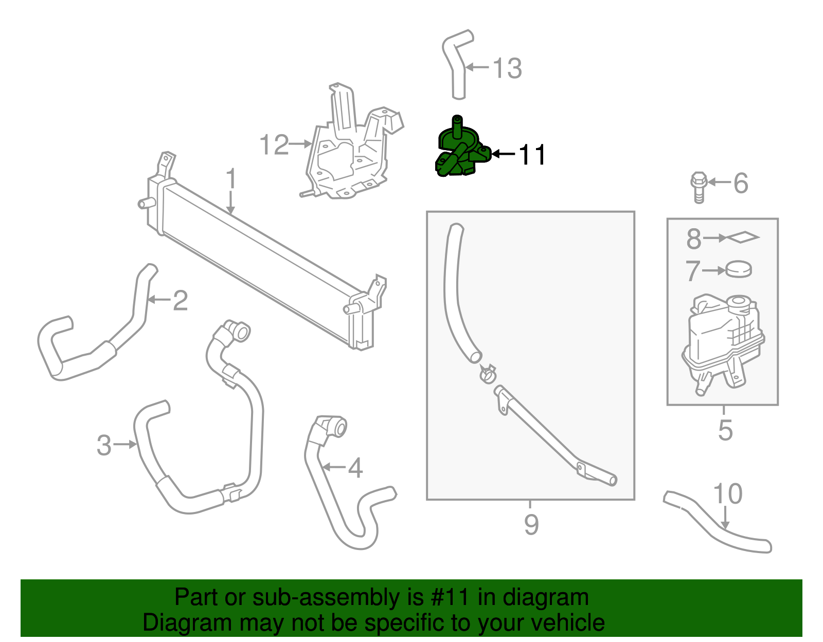 Genuine Toyota Water Pump part# G9040-33030 for 2012-2020 Toyota ...