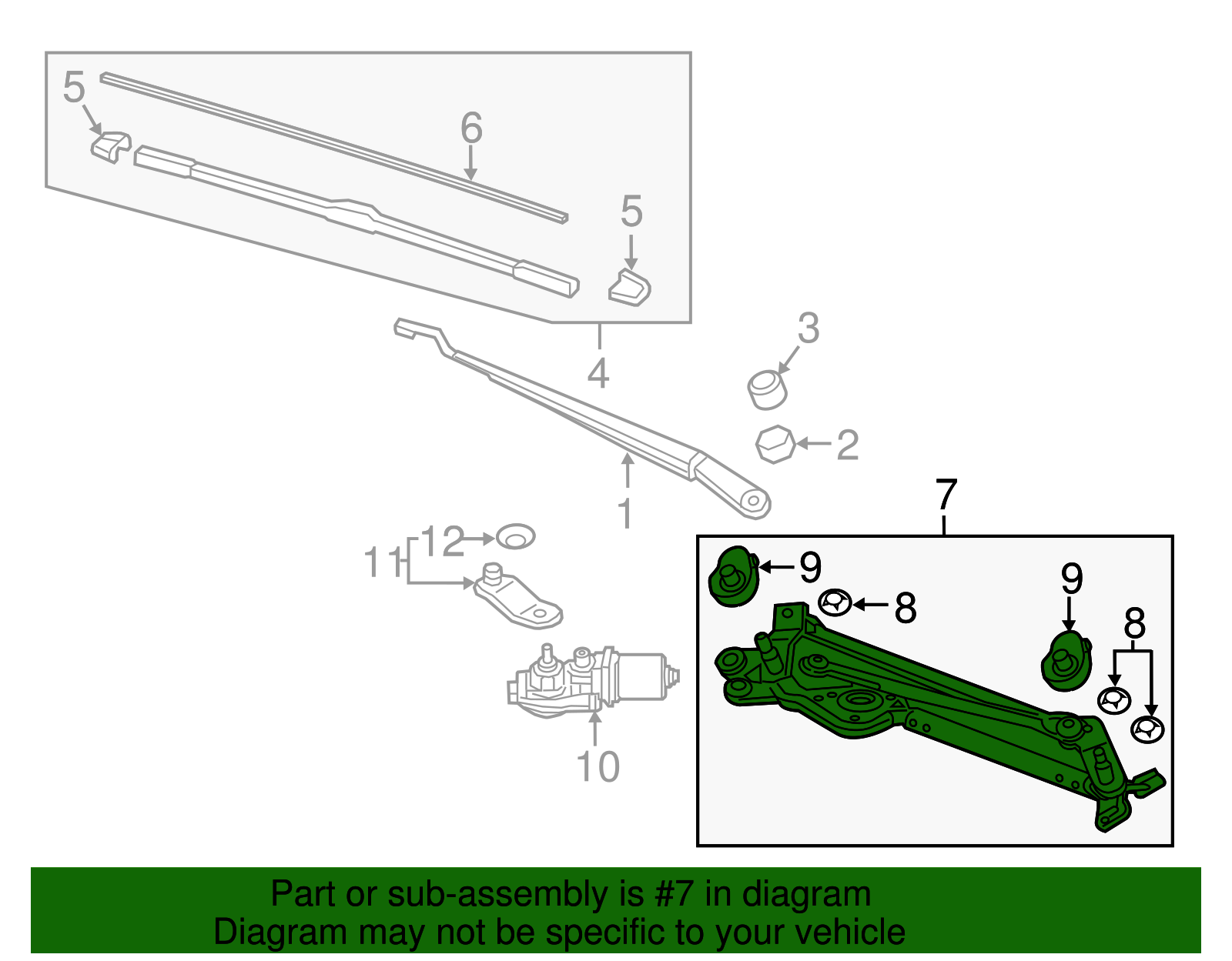 2016-2022 Honda HR-V | Linkage Assembly | 76530-T7J-H01 | Honda OEM ...