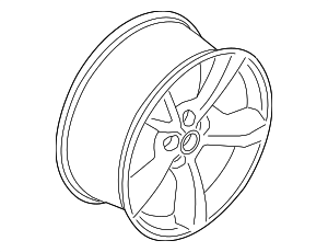 2015-2017 Ford Mustang | Wheel, Alloy | FR3Z-1007-F | Walls' Ford Parts