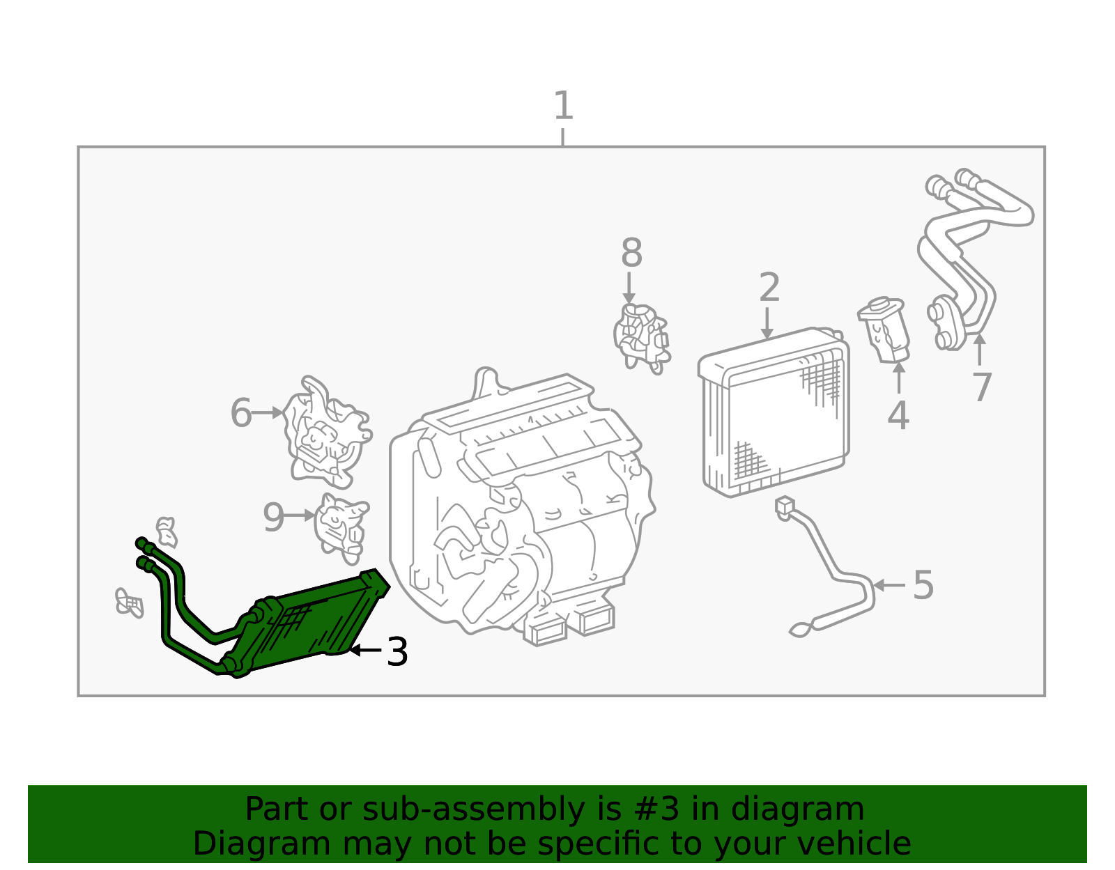 87107-06040 - High-Quality HVAC Heater Core for 2002-2006 Lexus ...