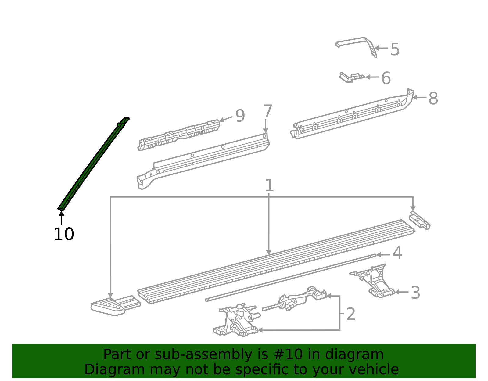 2022-2026 Toyota Tundra Windshield Molding 75504-0C010 | Toyota Parts ...