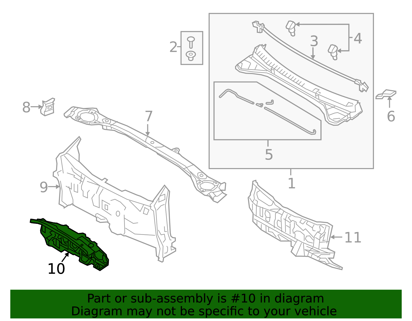 Engine Compartment Insulator - OEM Noise & Heat Control | AutoNation Parts