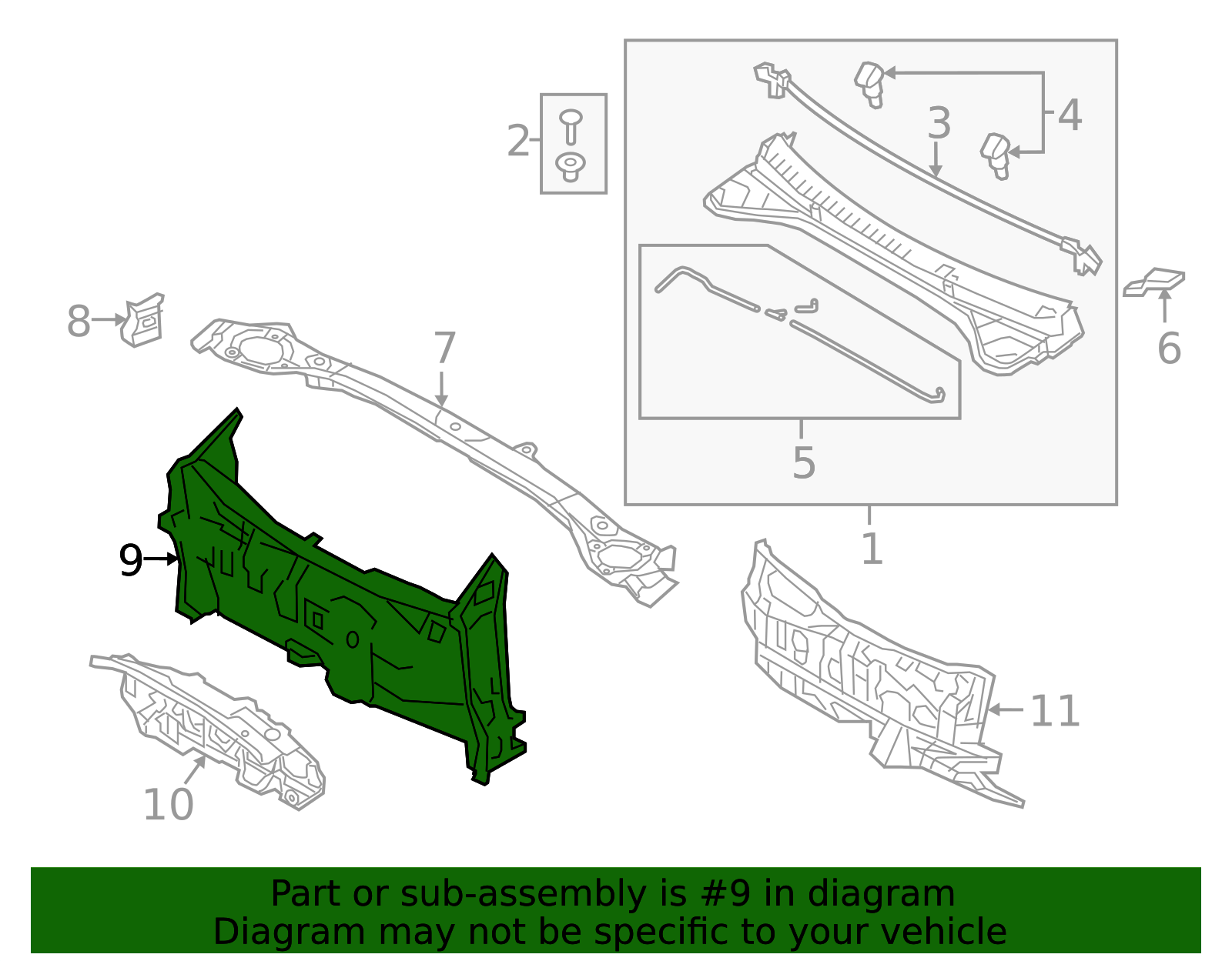 64300-G7600 - High-Quality Firewall for 2021 Hyundai Ioniq | AutoNation ...