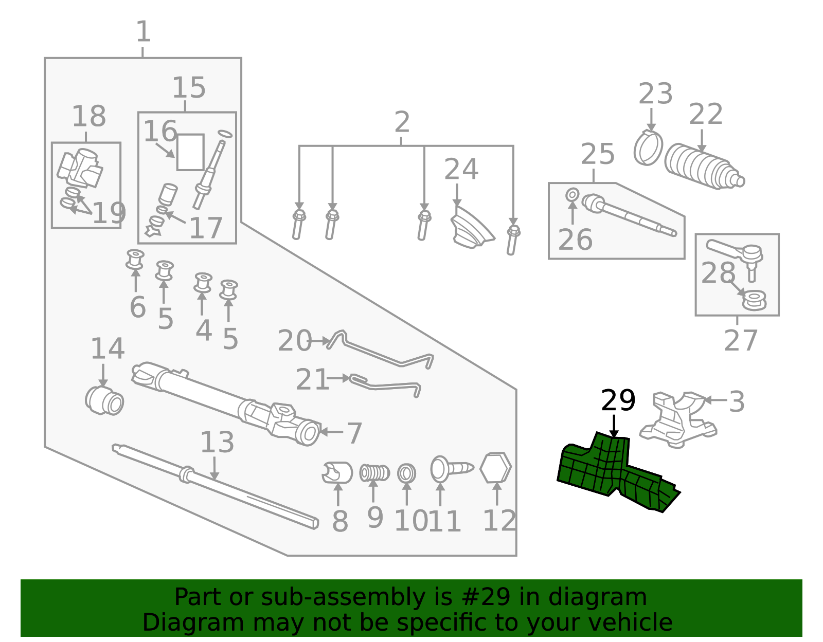 53692-SWA-A01 - High-Quality Rack and Pinion Heat Shield for 2010-2011 ...