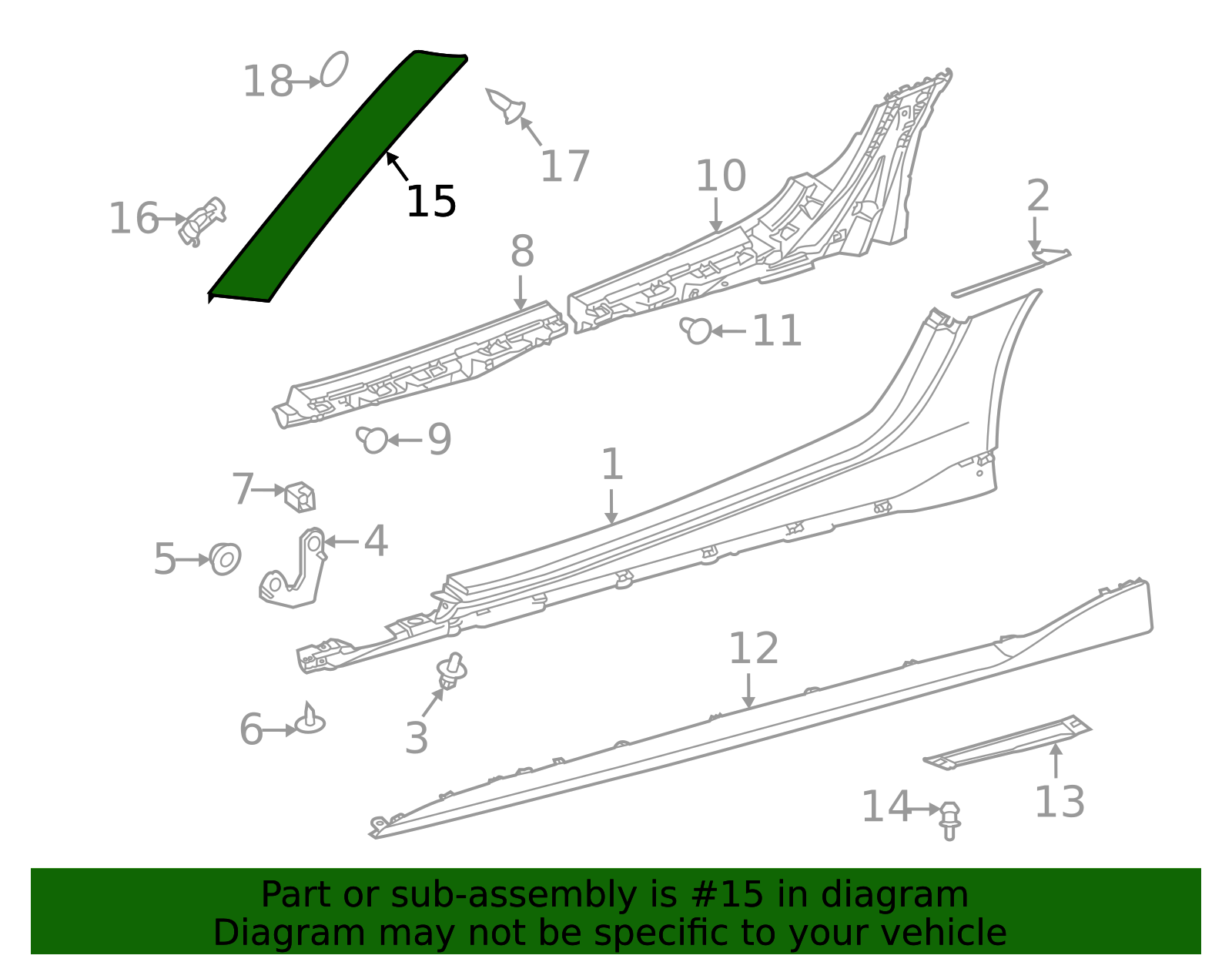 75756-WAA01 - 2020-2024 Toyota GR Supra - Pillar Molding | Toyota Parts ...