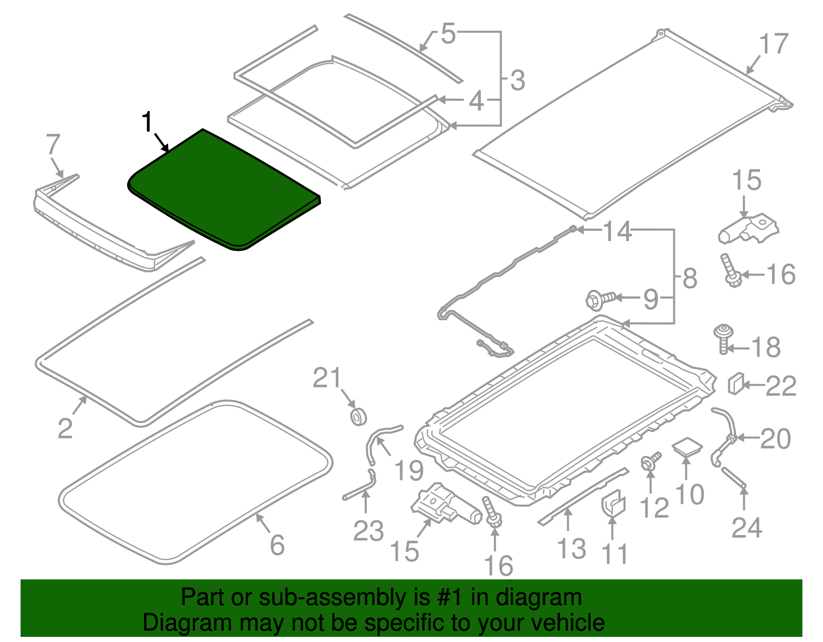 32285389 - 2016-2025 Volvo - Front Glass | Volvo OEM Parts Direct