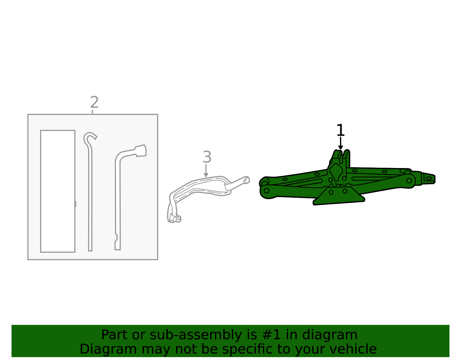 2015-2020 Nissan Rogue Jack 99550-5HA0A | Nissan Parts Central