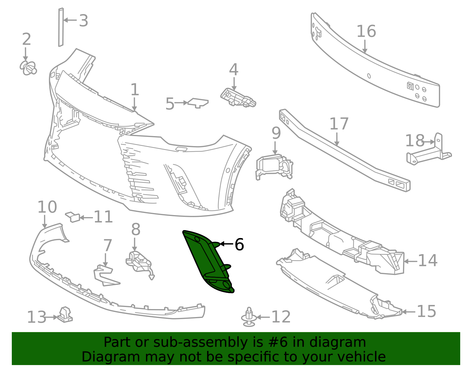 2023-2025 Lexus Lower Grille 53103-48010 | Lexus of Pembroke Pines Parts