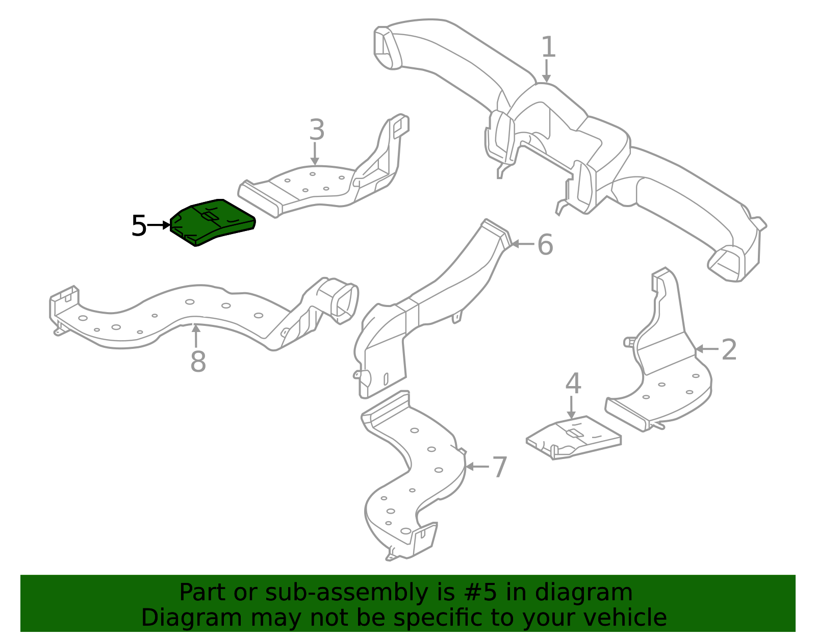 2013-2019 Hyundai Front Duct Extension 97365-B8000 | MotorMotor