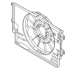 2021-2023 Kia Seltos Fan Shroud 25350-Q5000 | KIA Parts Zone