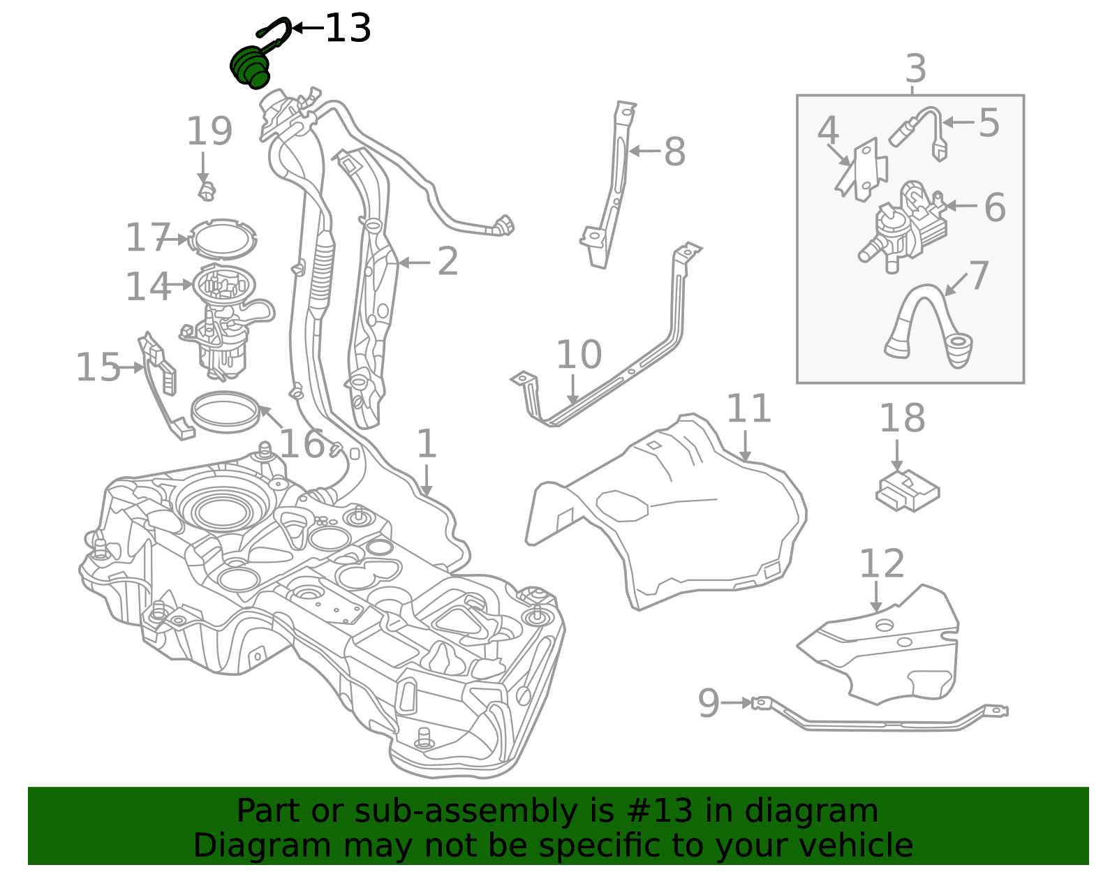 5WA-201-550-BH - Fuel Cap 2021-2025 Audi | Audi OEM Parts Guy