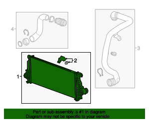 2018-2025 GM Cooler 85046823 GM | GMPartsDirect.com