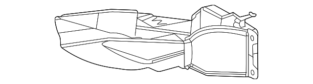 32917-08010 - Duct 2021-2025 Toyota Sienna | Longo Toyota Parts