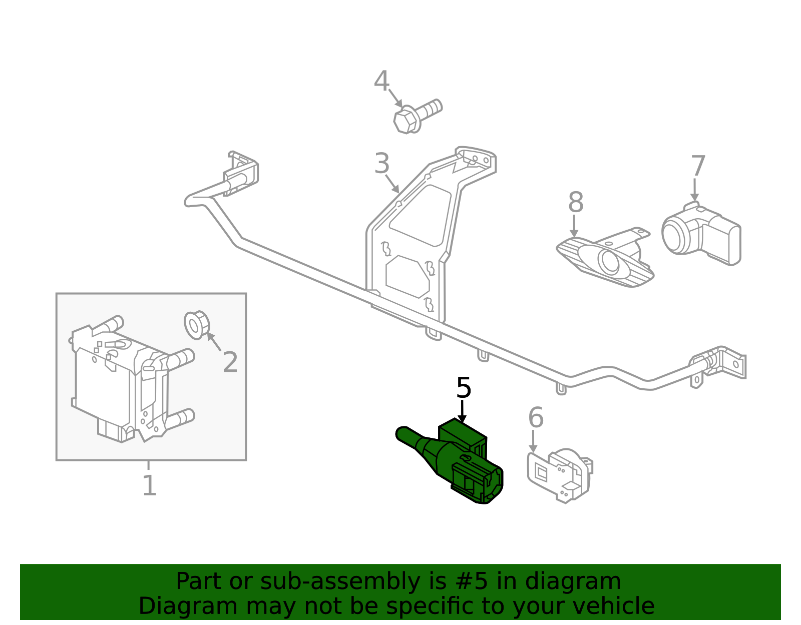 80525-TBA-A01 - Sensor 2016-2025 Honda | Honda Parts Online