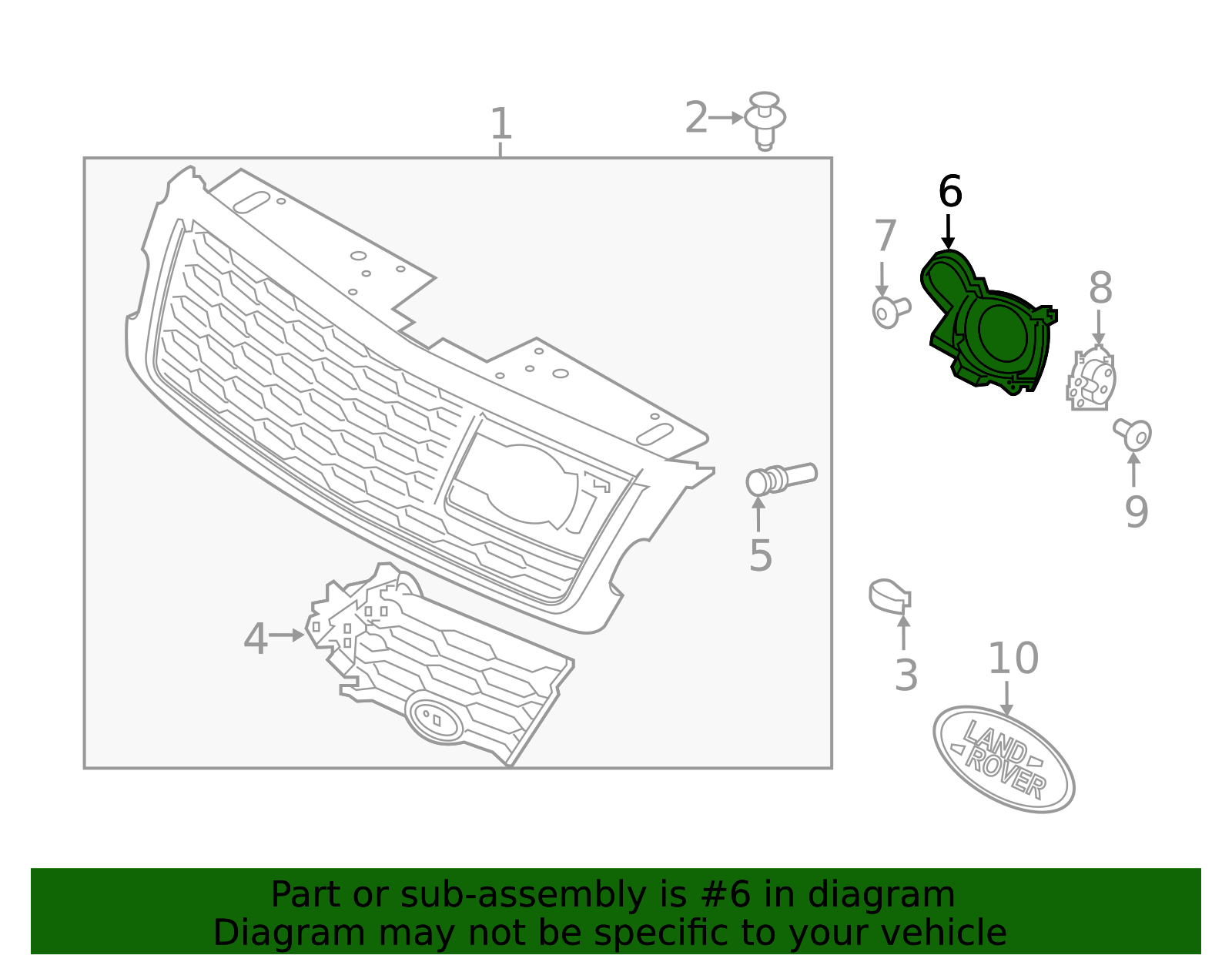 2019-2021 Land Rover | Charging Port | LR115150 | Express Land Rover Parts