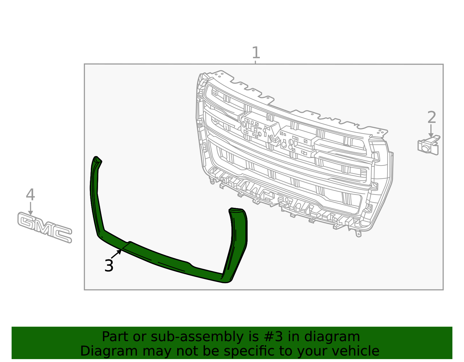 84635444 - Filler - 2021-2024 GMC Yukon | World Parts Direct
