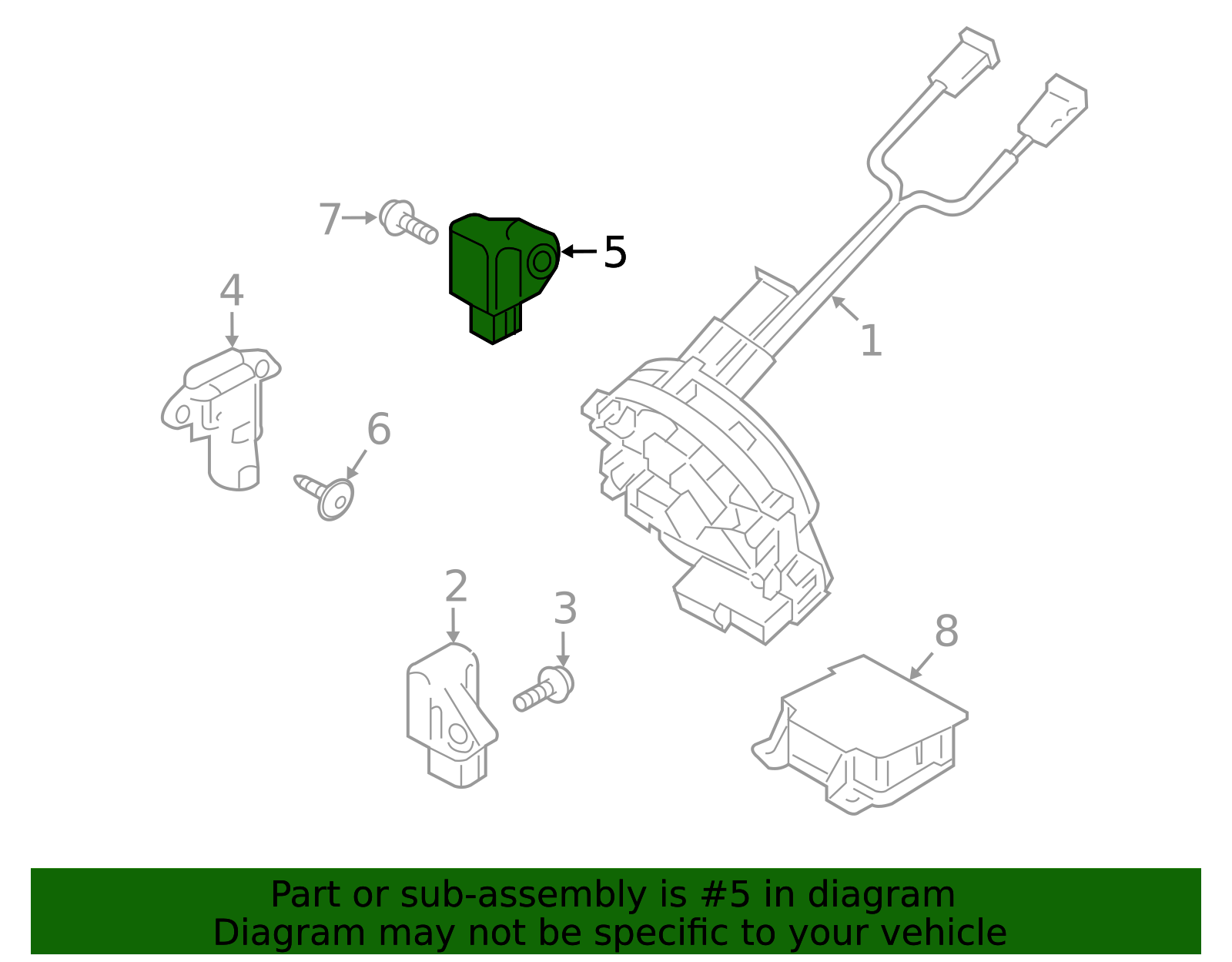 2013-2019 Hyundai Ft Impact Sensor 95930-2W000 | MotorMotor
