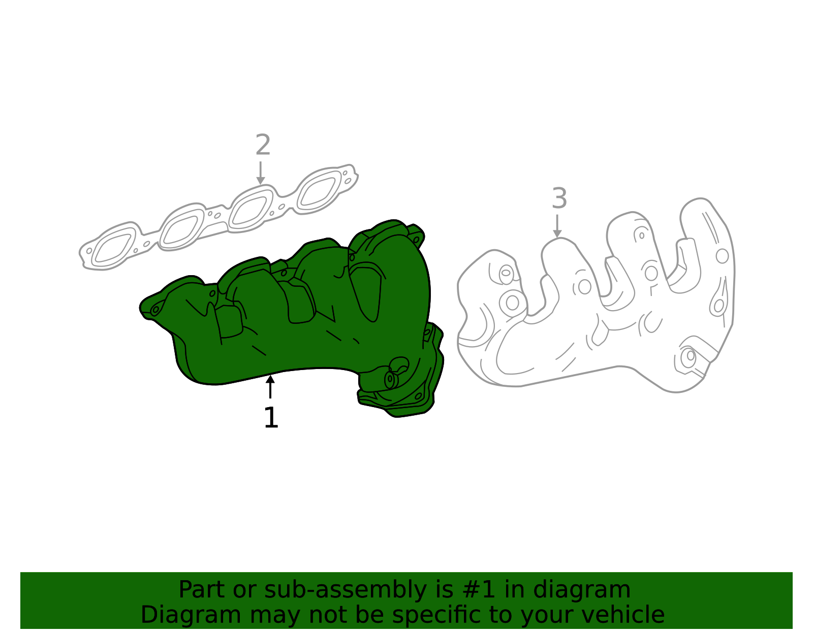 2021-2025 GM Exhaust Manifold 12701713 | Shop Matick Buick GMC