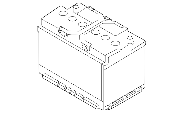 2014-2025 Kia Vehicle Battery 37110-F2720 | Kia Automotive Parts