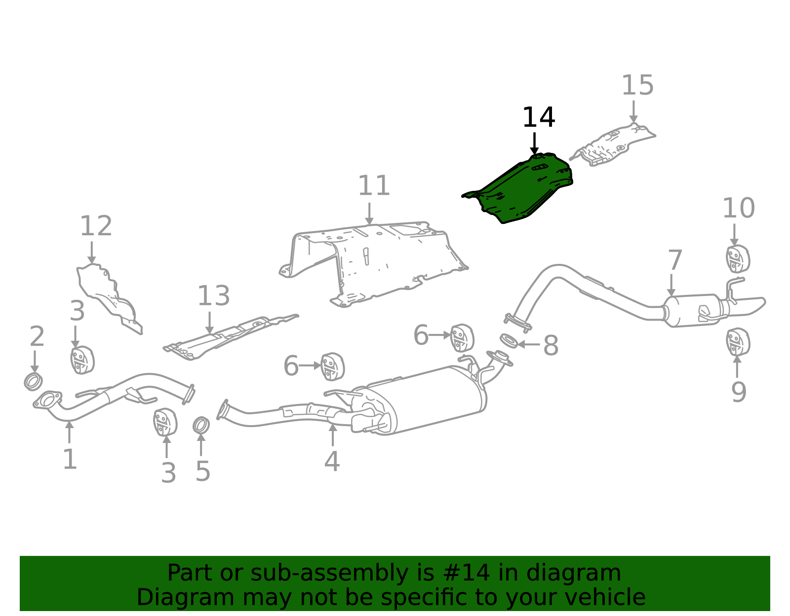 Floor Pan Heat Shield - OEM Thermal Protection | AutoNation Parts